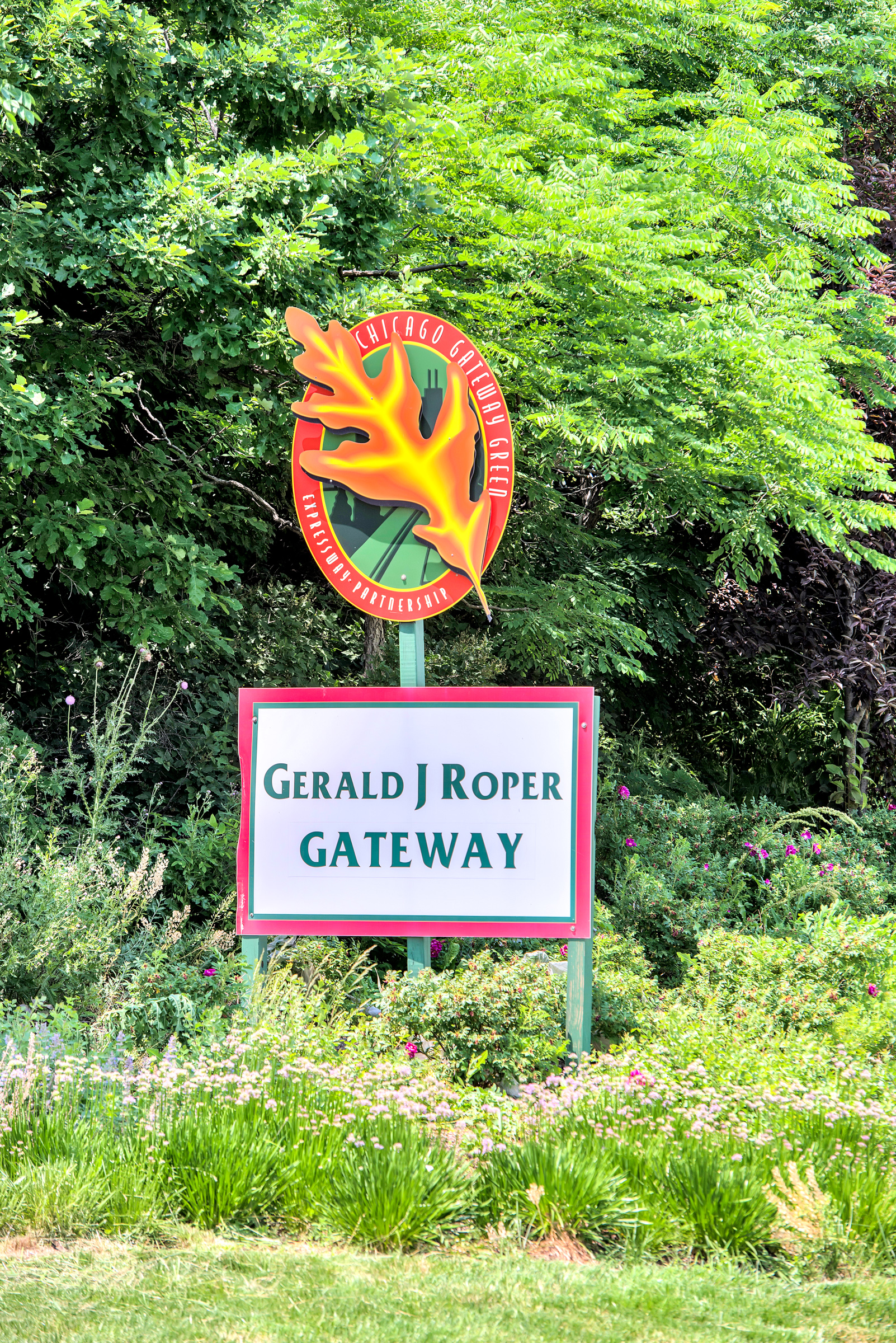 Gerald J. Roper Gateway - Northwest corner of the Kennedy/Edens ...